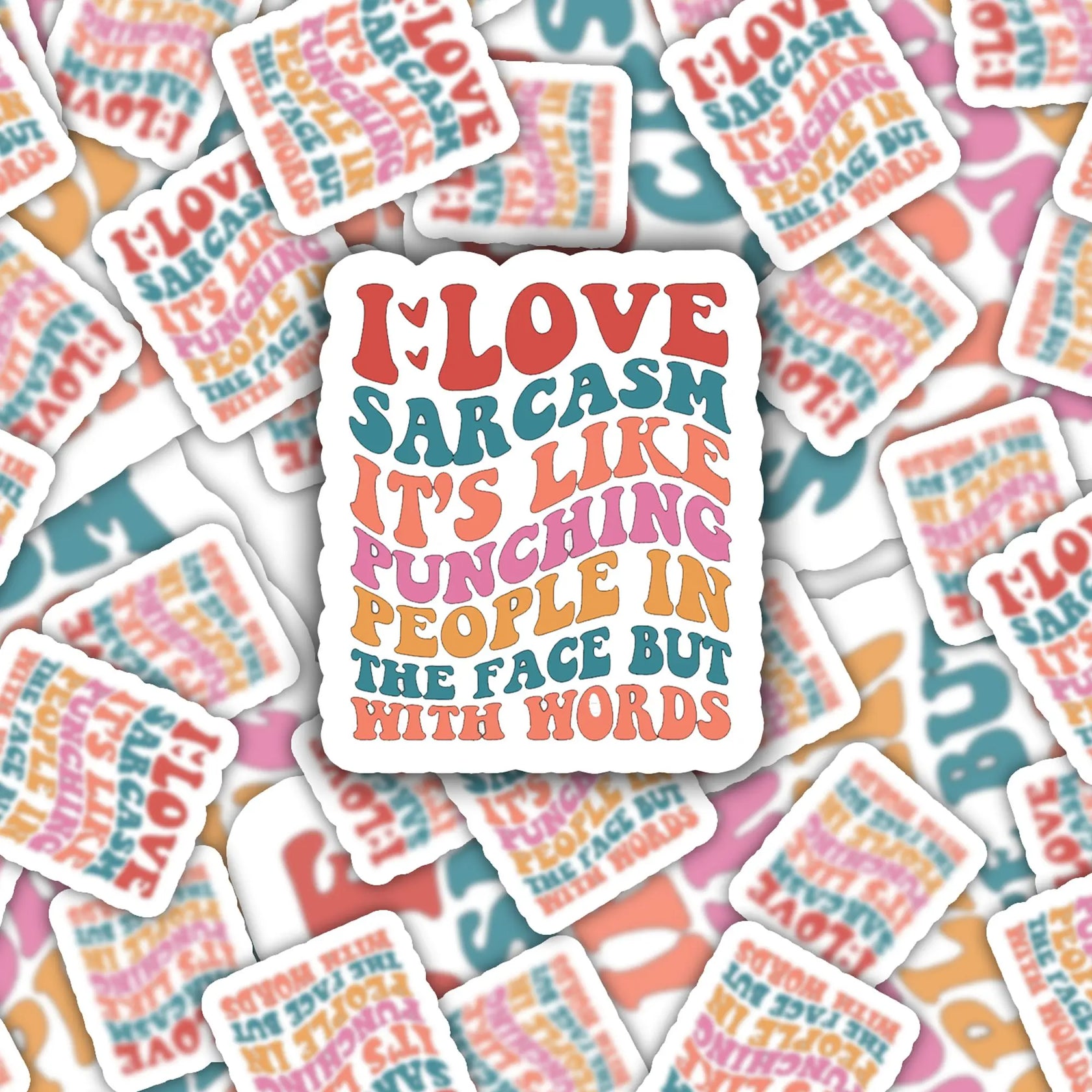 I Love Sarcasm It's Like Punching People in the Face Words Funny ...