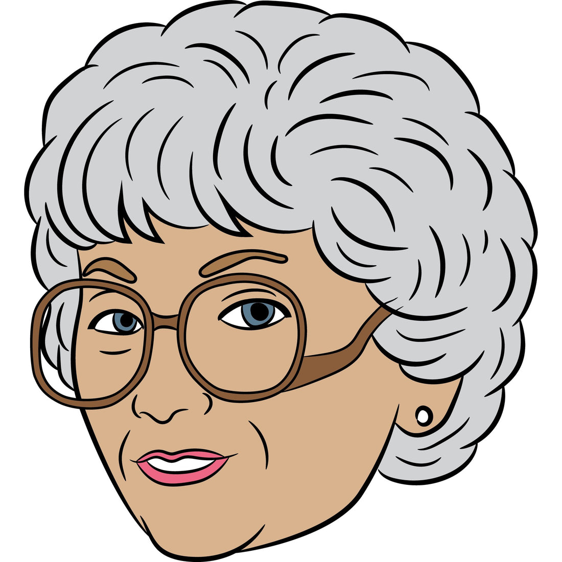 Sophia Golden Girls Sticker | Crimson and Clover Studio